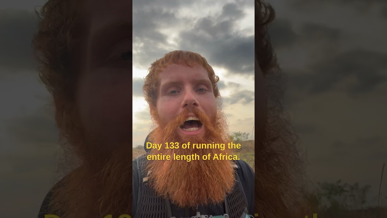 Day 133 of running the entire length of Africa🫡 - YouTube