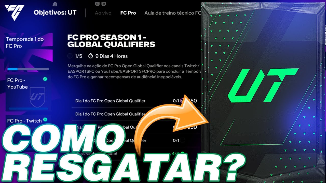 FC 25 | 💥 COMO GANHAR PACKS FC PRO / DATAS , VINCULAR CONTA E MAIS ...