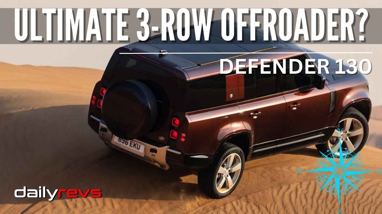2023 Land Rover Defender 130 | Brief Introduction | Sedona Red |3 Row ...