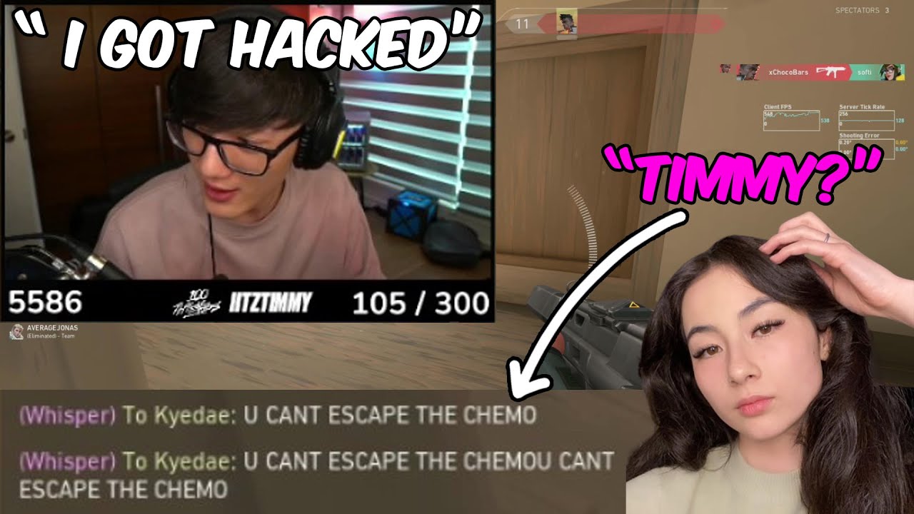 iiTzTimmy's Account GOT HACKED And Said This To Kyedae - YouTube
