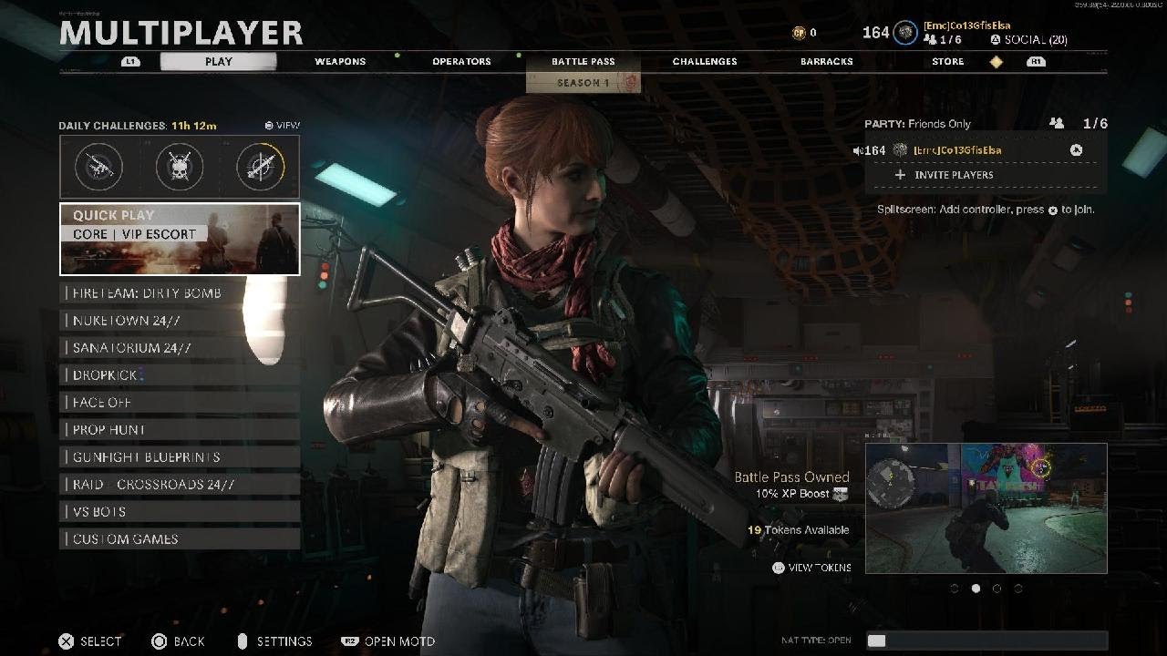 PS5 Call of Duty Cold War Multiplayer Set Up Menu Showcase - YouTube