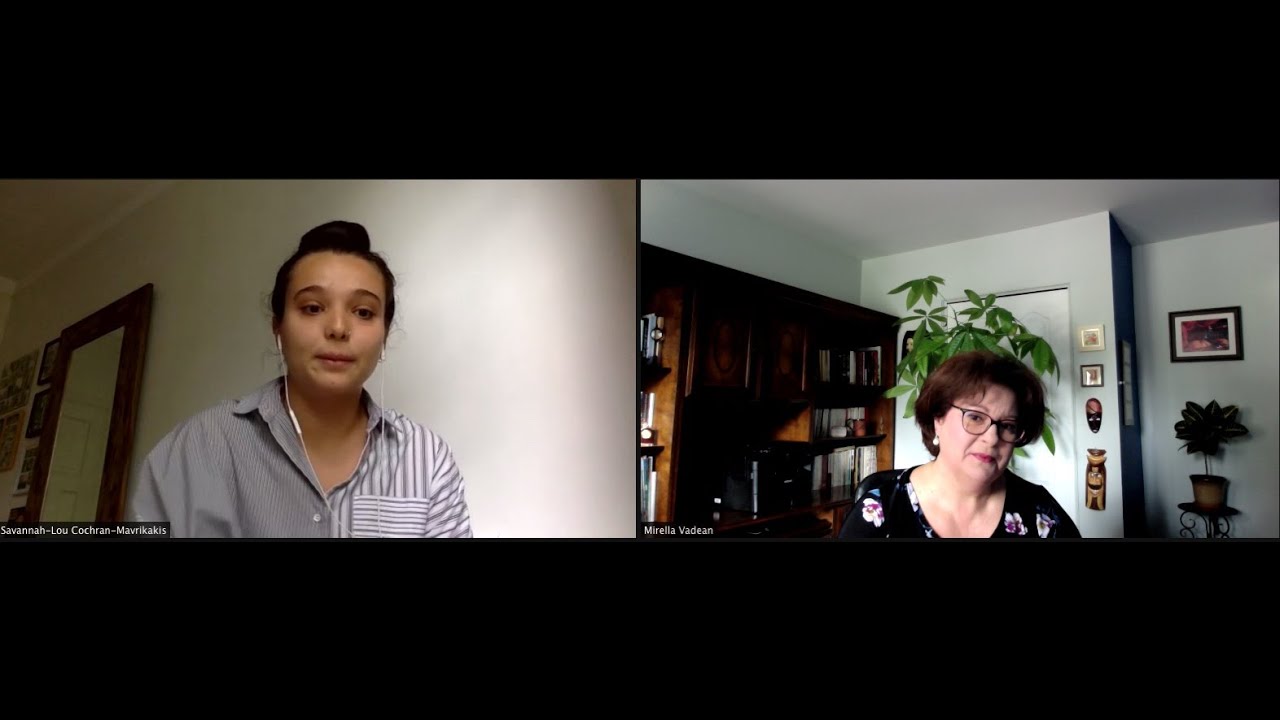 En dialogue avec Savannah-Lou Cochran-Mavrikakis - YouTube