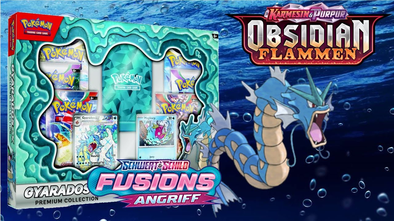 Garados Premium Kollektion | Pokemon TCG Unboxing - YouTube