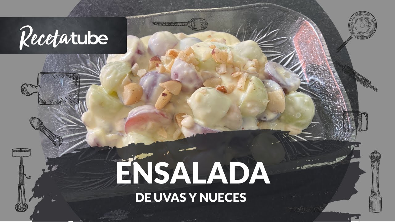 Ensalada de Uvas y Nueces - Recetas Para Navidad - YouTube