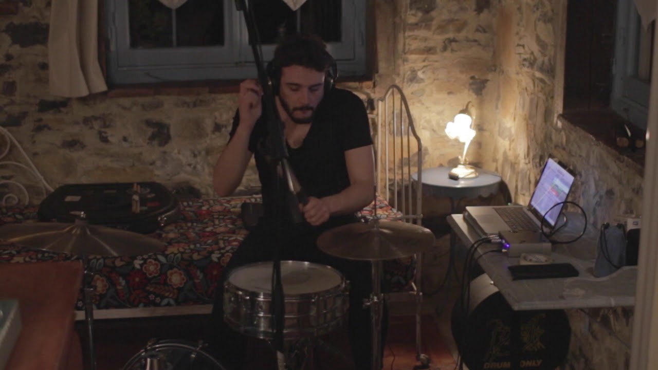 Beck - E-Pro (DrumCover) HolidayHomeRecording - YouTube