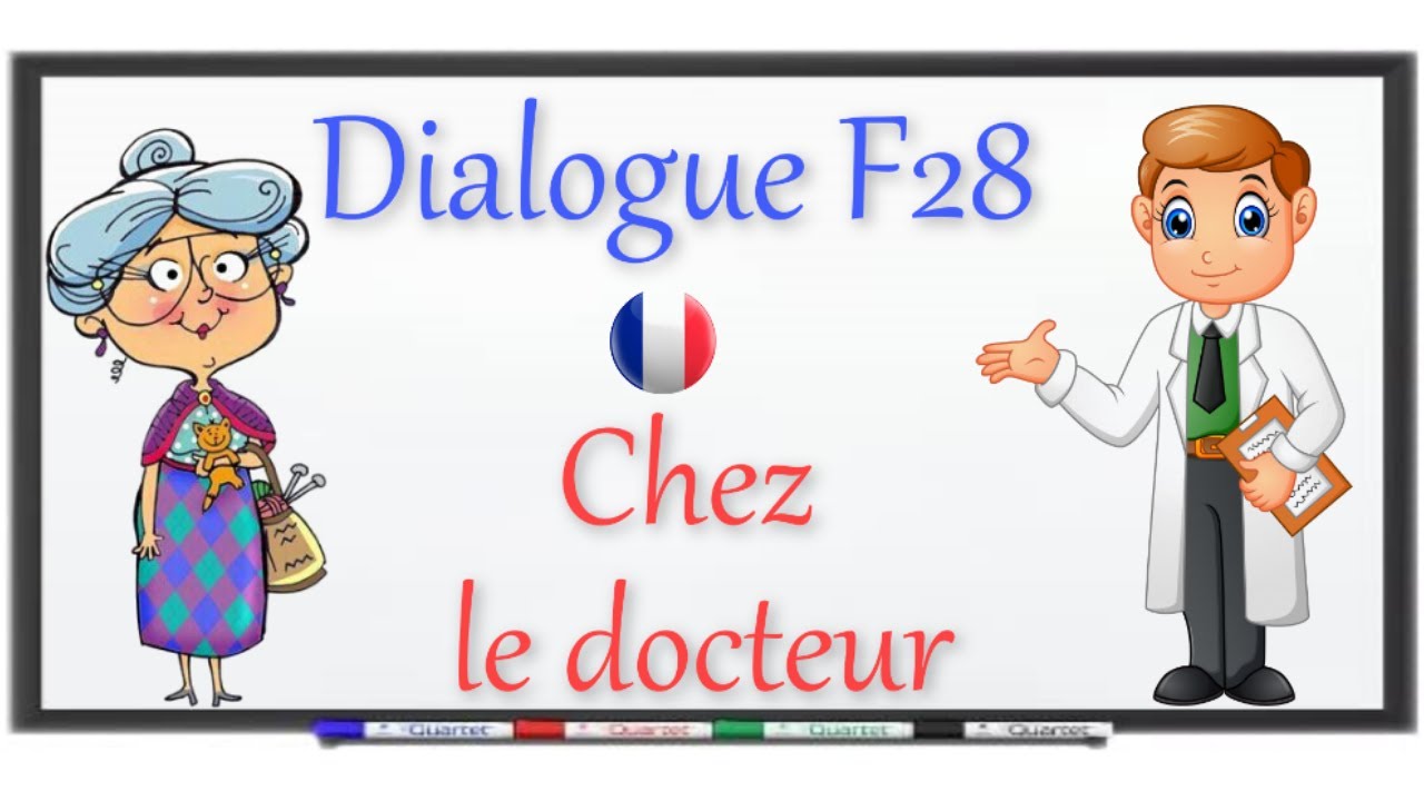 parler le français facilement : Chez le docteur - YouTube