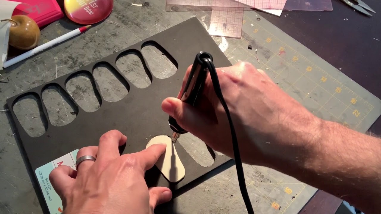 How to Cut Foam Doll Shoe Soles with a Hot Knife - YouTube