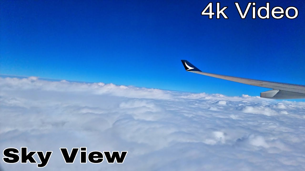 Airplane Takeoff,Landing And Sky View |Travell Vlog - Hong Kong To ...