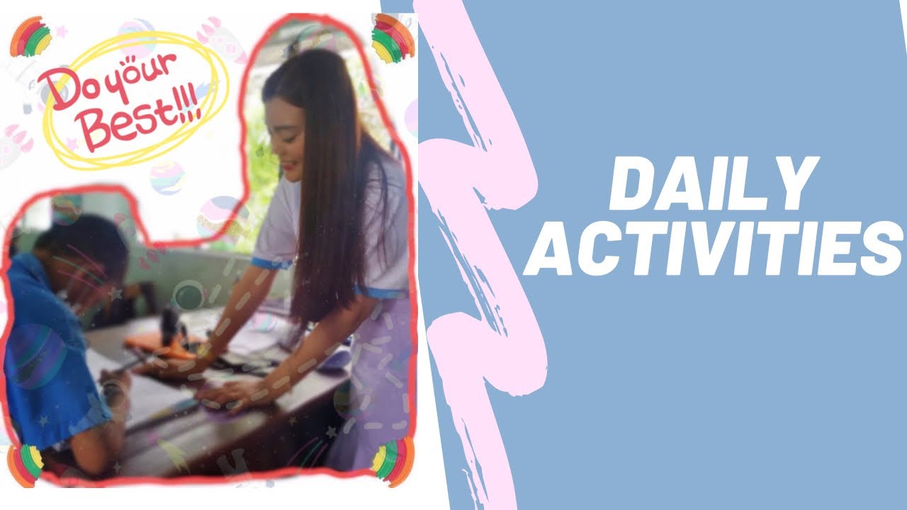 Daily activities - YouTube