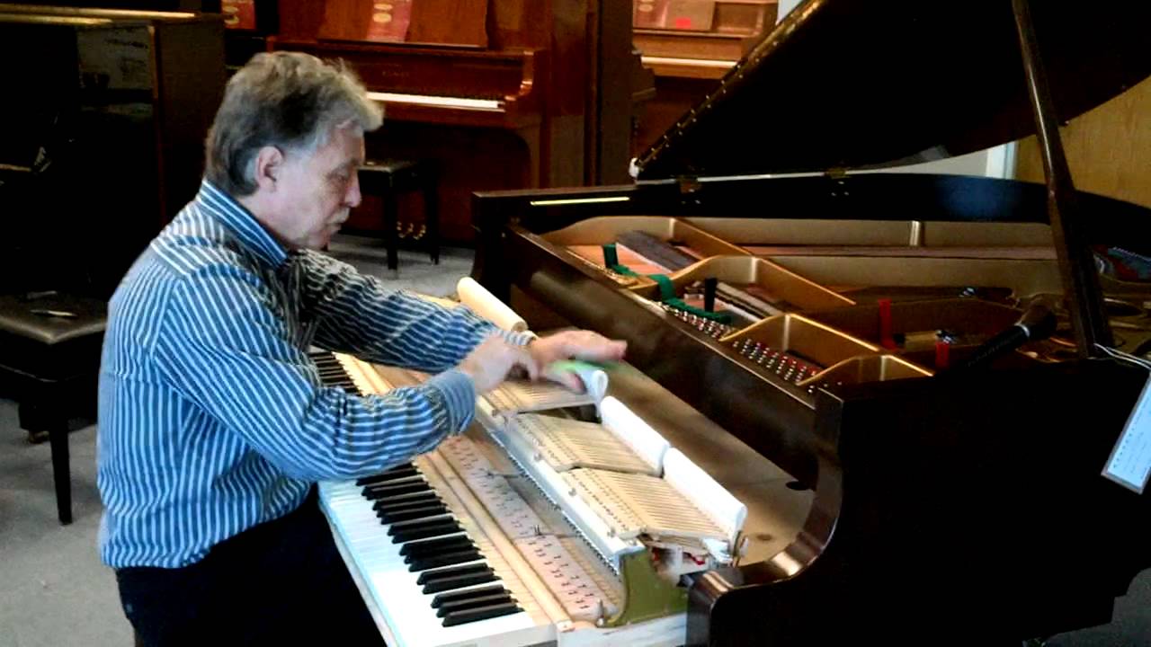 Grand Piano Preparation 4 - YouTube