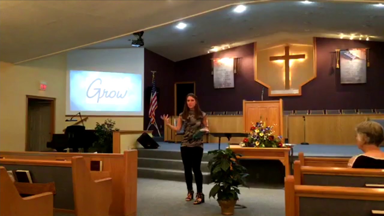 Sara Forhetz speaks on Acts 26. How to share your faith/testimony like ...