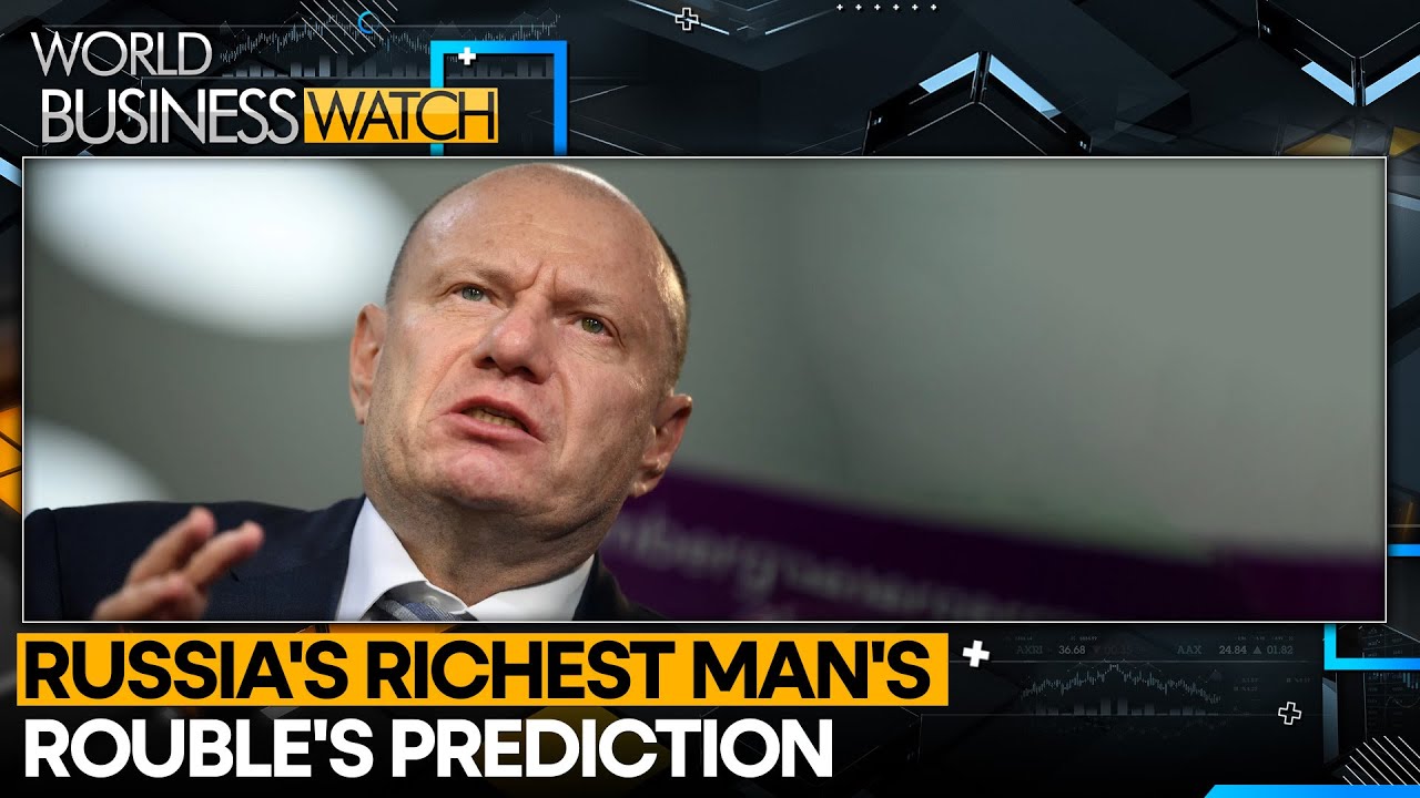 Russia's Richest Man Sees Ruble At 100-110/Dollar As 'Reasonable ...