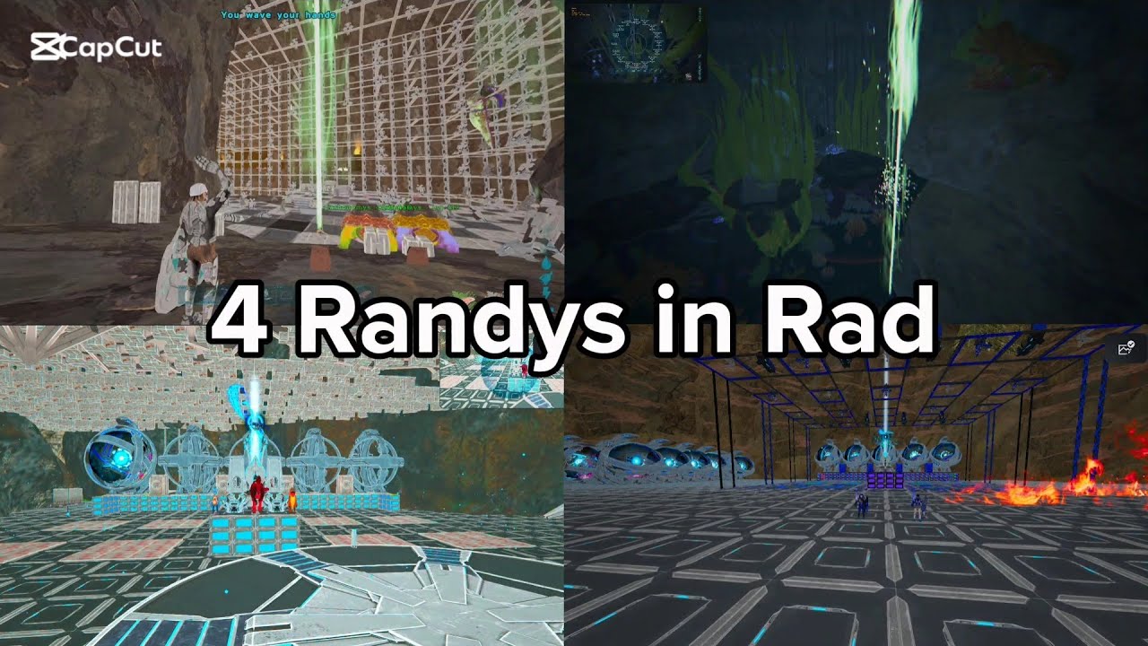 ARK PS5 HDR | #Imian 4 Randys in Rad 72h Basetour | #Imian #Lords # ...