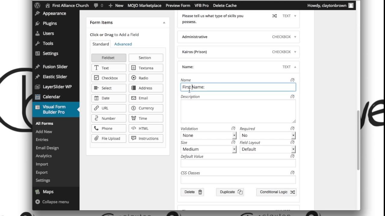 Forms | How to update your visual form building pro WordPress forms ...
