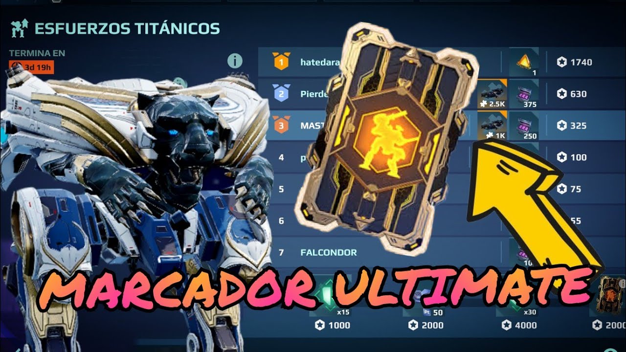 ¿SE PUEDE GANAR EL MARCADOR DE MEJORA DE TITANES? | CONSEJOS PARA UNA DATA ULTIMATE - War Robots ...