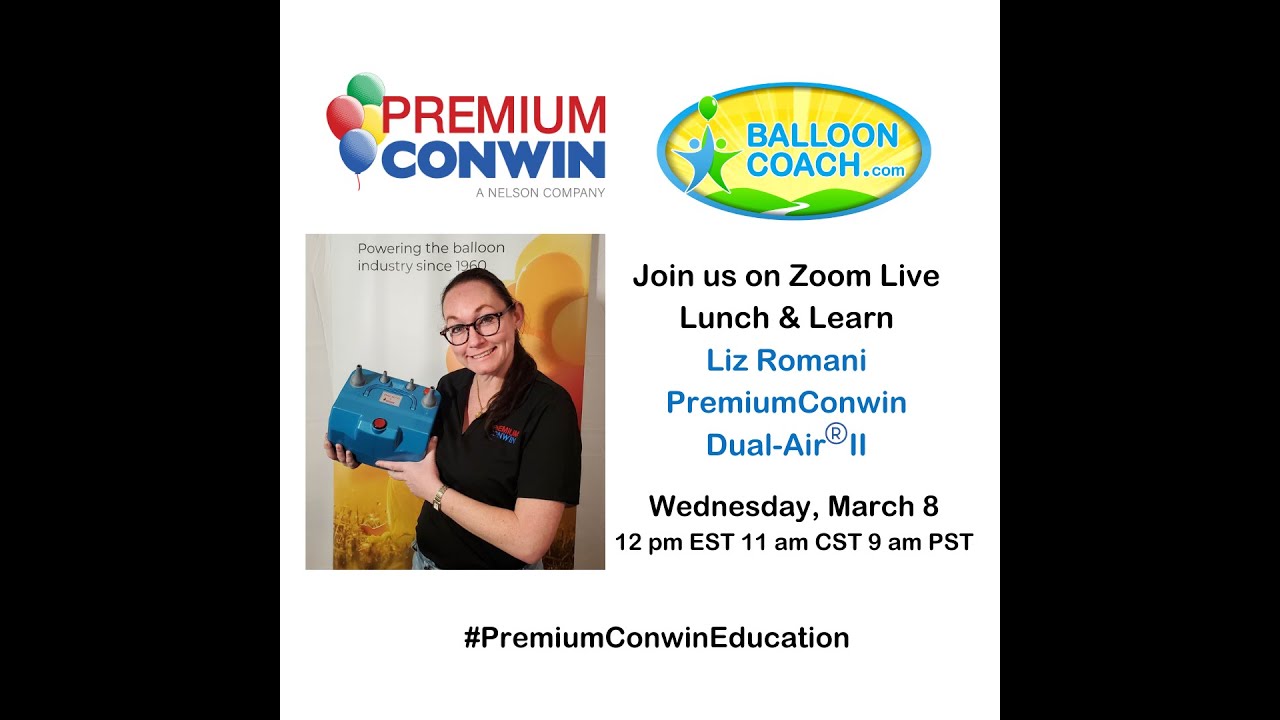 PremiumConwin Dual-Air II & Duplicator 2 Balloon Inflator Demo ...