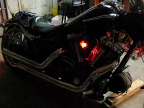 2008 Star Raider sans IAC - Manually adjusted idle - YouTube