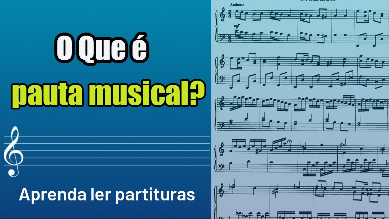 O Que E Pauta Musical - FDPLEARN