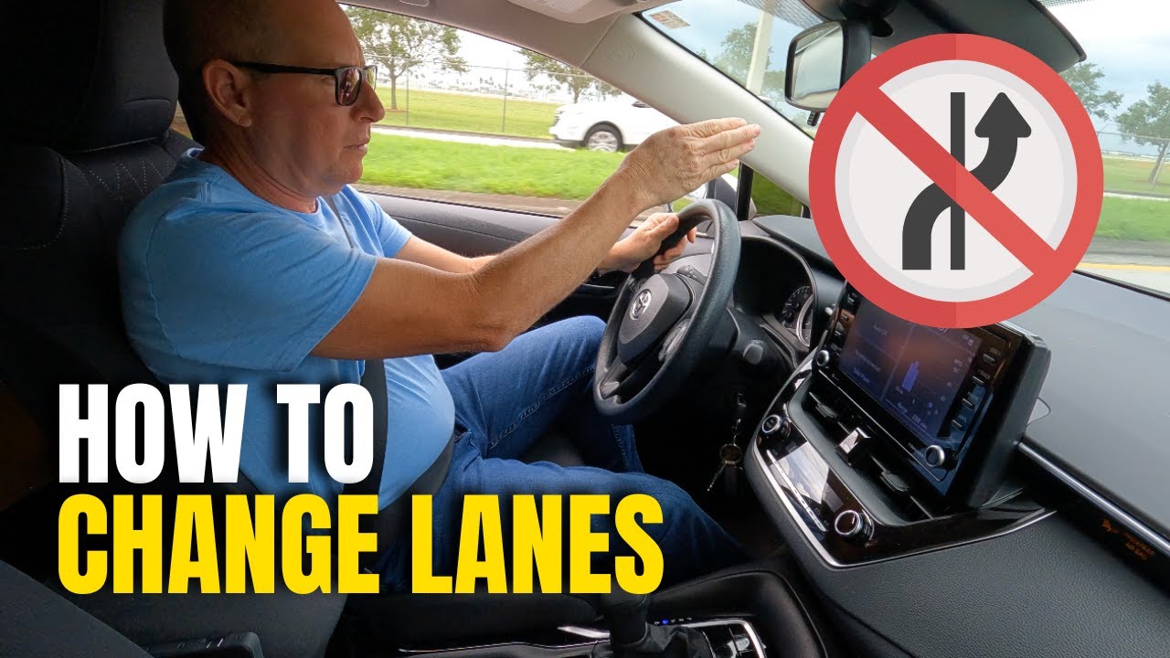 How To Change Lanes: New Drivers Tutorial - YouTube