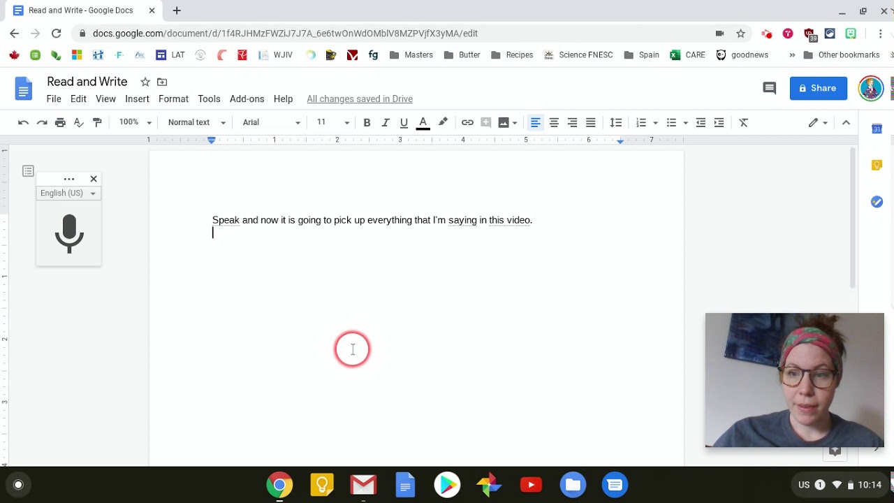 How to use Voice Typing in Google Docs - YouTube