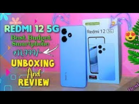 Radmi12 5G 6GB/128GB Unboxing || First Impression & Review 💥 - YouTube