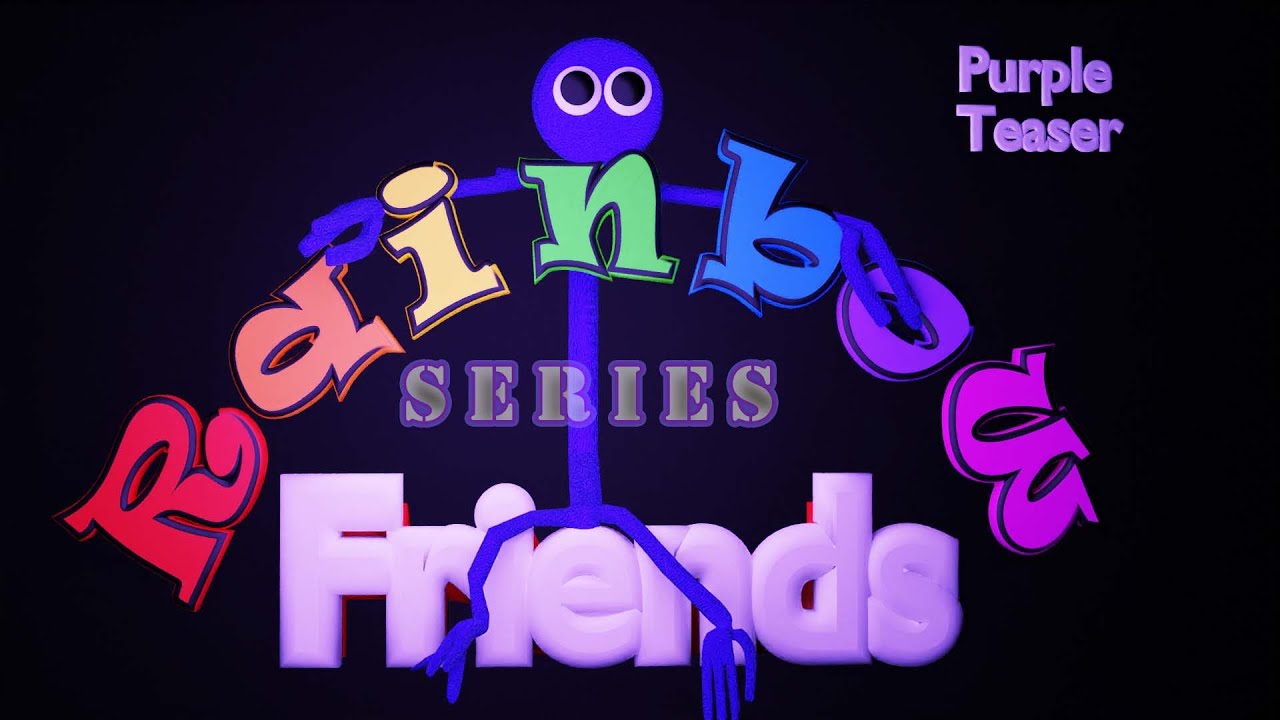 Rainbow Friends - Series - Purple Teaser (Jump Scare warning Short ...
