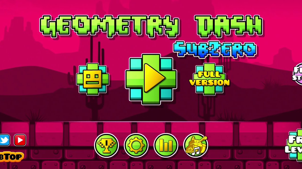 GEOMETRY DASH SUB ZERO - YouTube