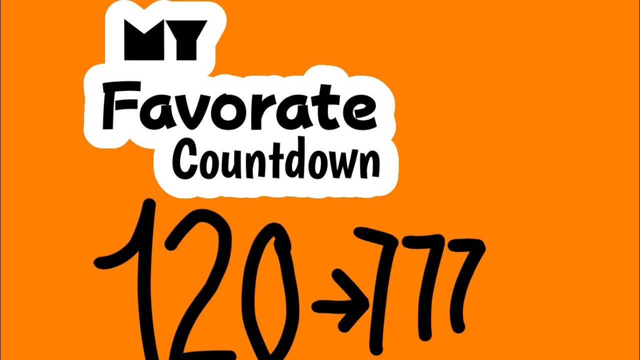 My Favorate Countdown 120-111 - YouTube