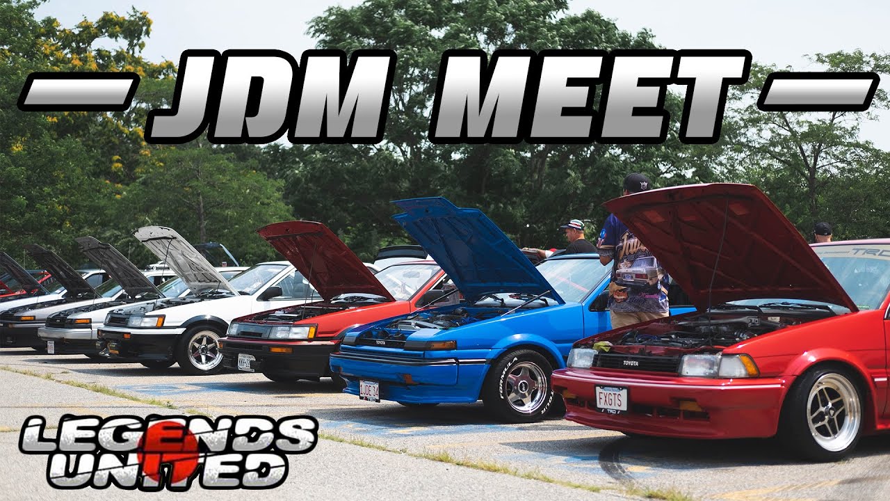 JDM Car Meet..200+ Cars! (GTR, RX-7, AE86, and more!) - YouTube