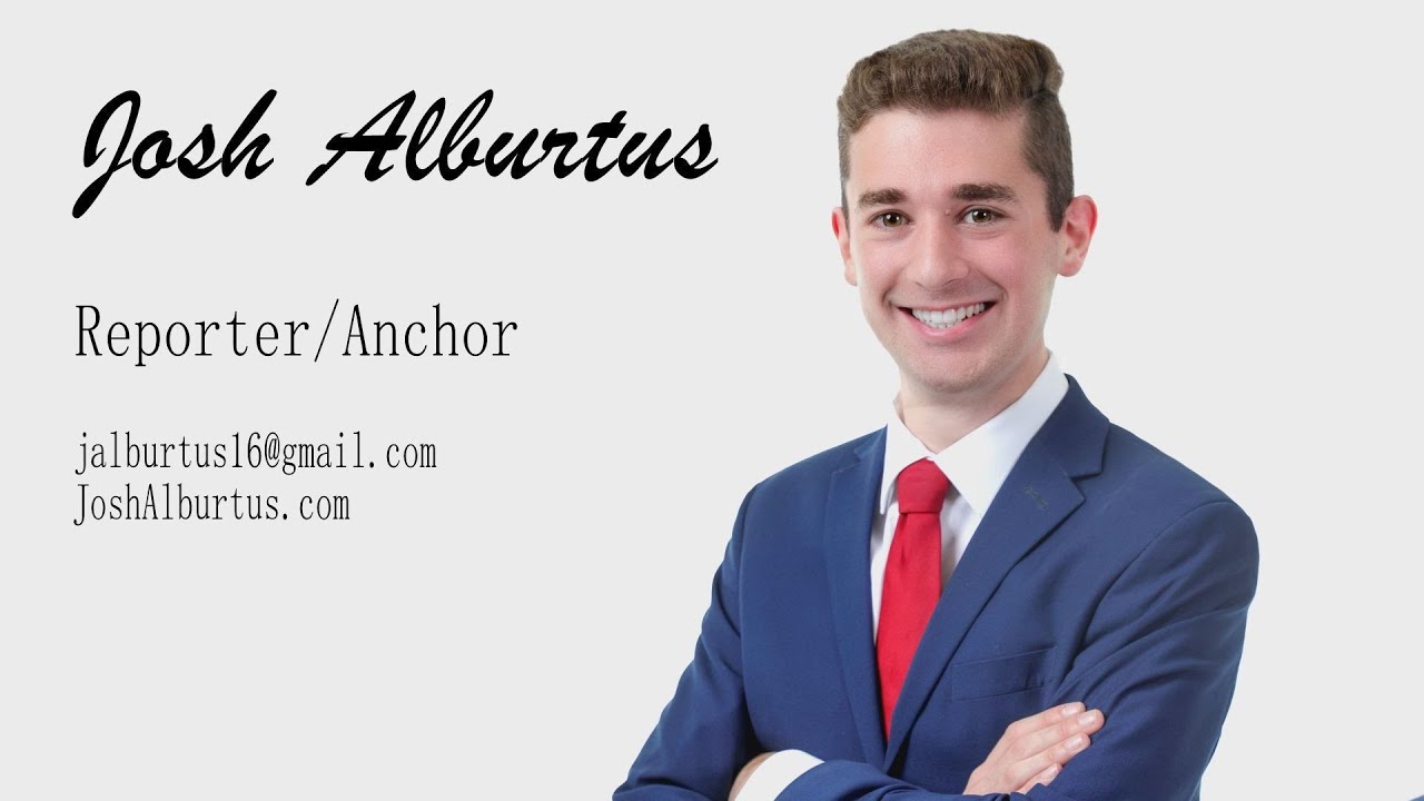 Josh Alburtus Anchor/Reporter Reel - YouTube