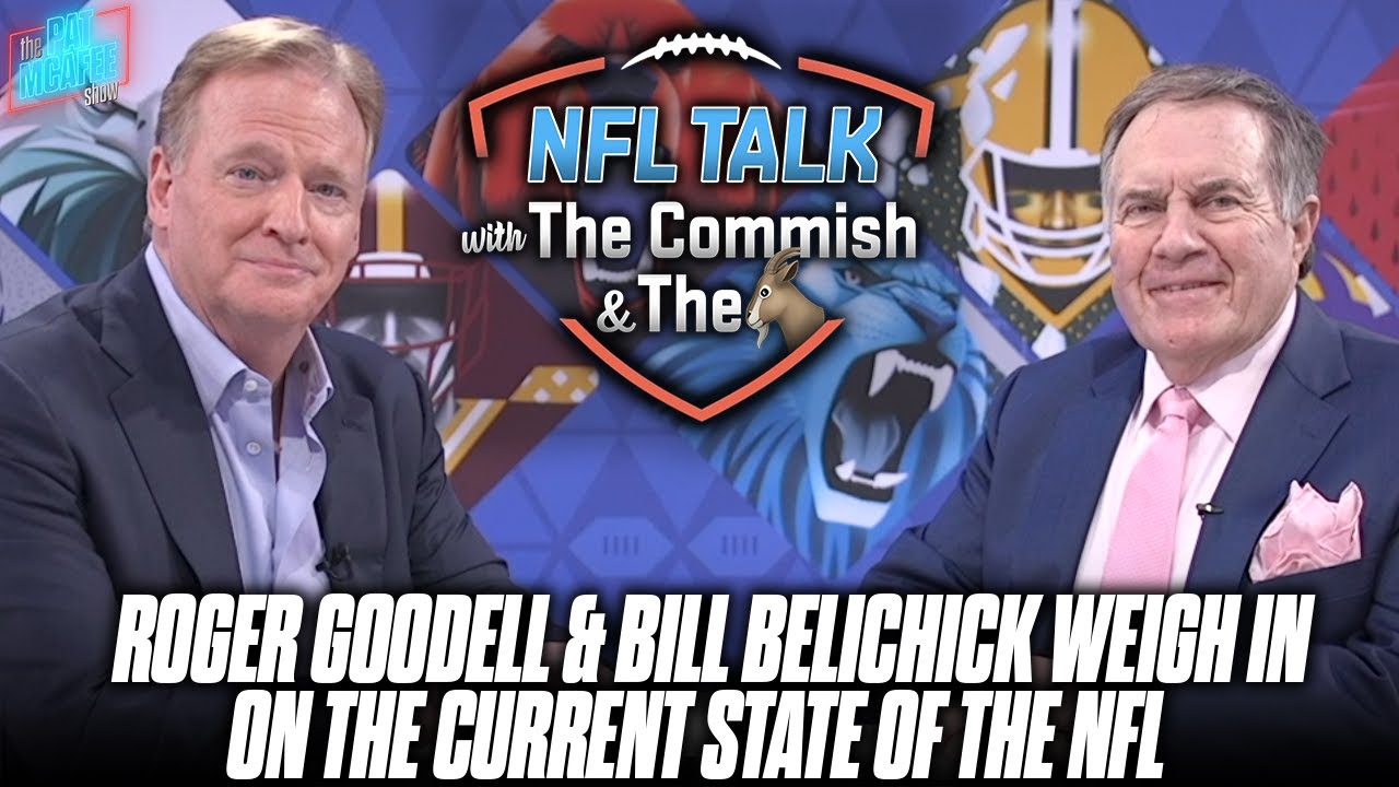 Bill Belichick & Roger Goodell Talk The State Of The NFL & It's Future ...