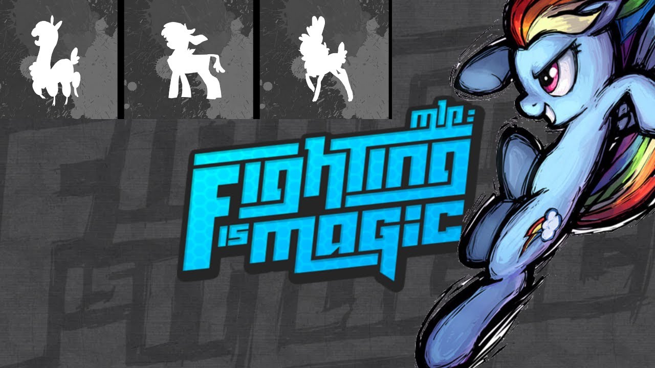 (Old) MLP: Fighting is Magic- Rainbow Dash vs FireFly - YouTube