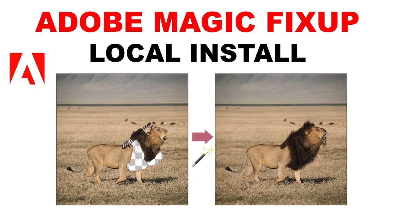 Install Adobe Magic Fixup Locally on Windows - YouTube