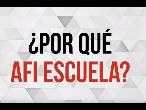 ¿Por qué Afi Escuela? - YouTube