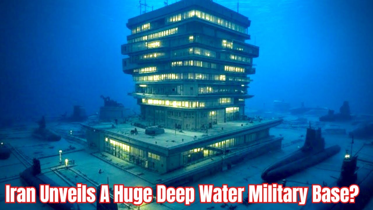 Iran Unveils A Huge Deep Water Military Base? - YouTube