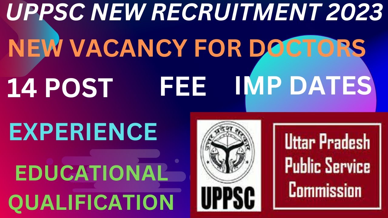 UPPSC READER NOTIFICATION 2023| UPPSC PRINCIPAL 2023|UPPSC NEW ...