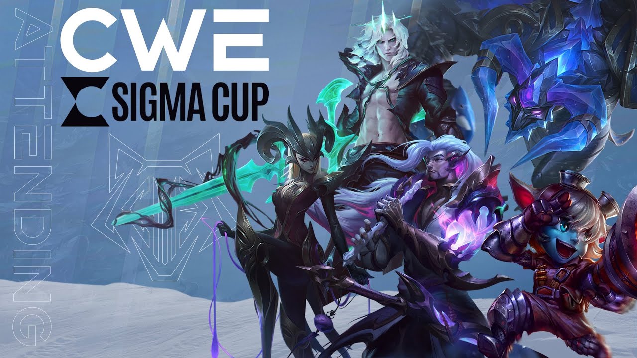 Introducing CWΞ SIGMA CUP League of Legends roster - YouTube