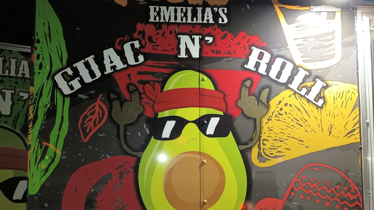 EMELIA'S GUAC N' ROLL TACO TRUCK 🌮🚒 WAYNE/ROMULUS MICHIGAN - YouTube