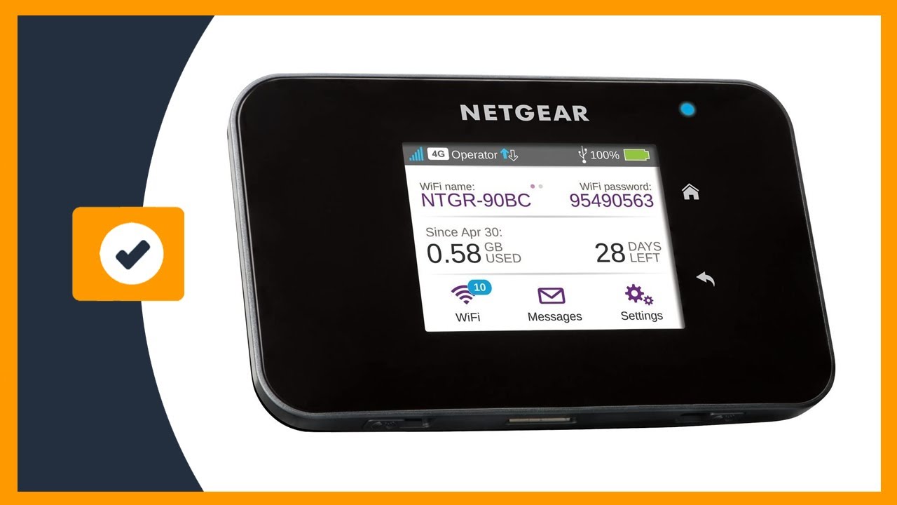 NETGEAR WiFi Portatil 4G AC810, Velocidad hasta 600 Mbps, Conecta hasta ...