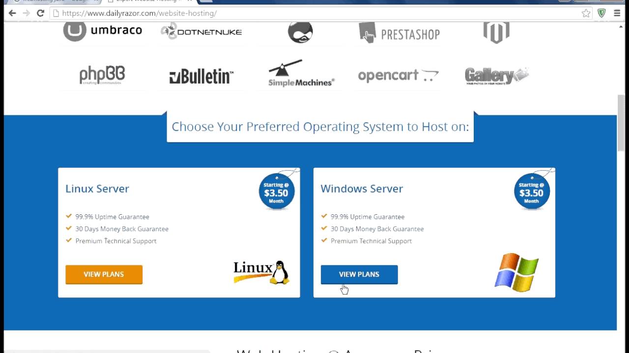 Daily Razor Webhosting 2016 - YouTube