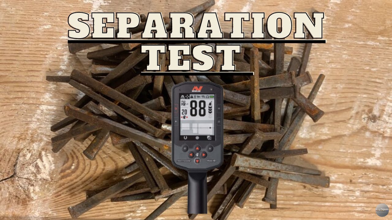 Minelab Manticore Separation Test - Metal Detecting - YouTube