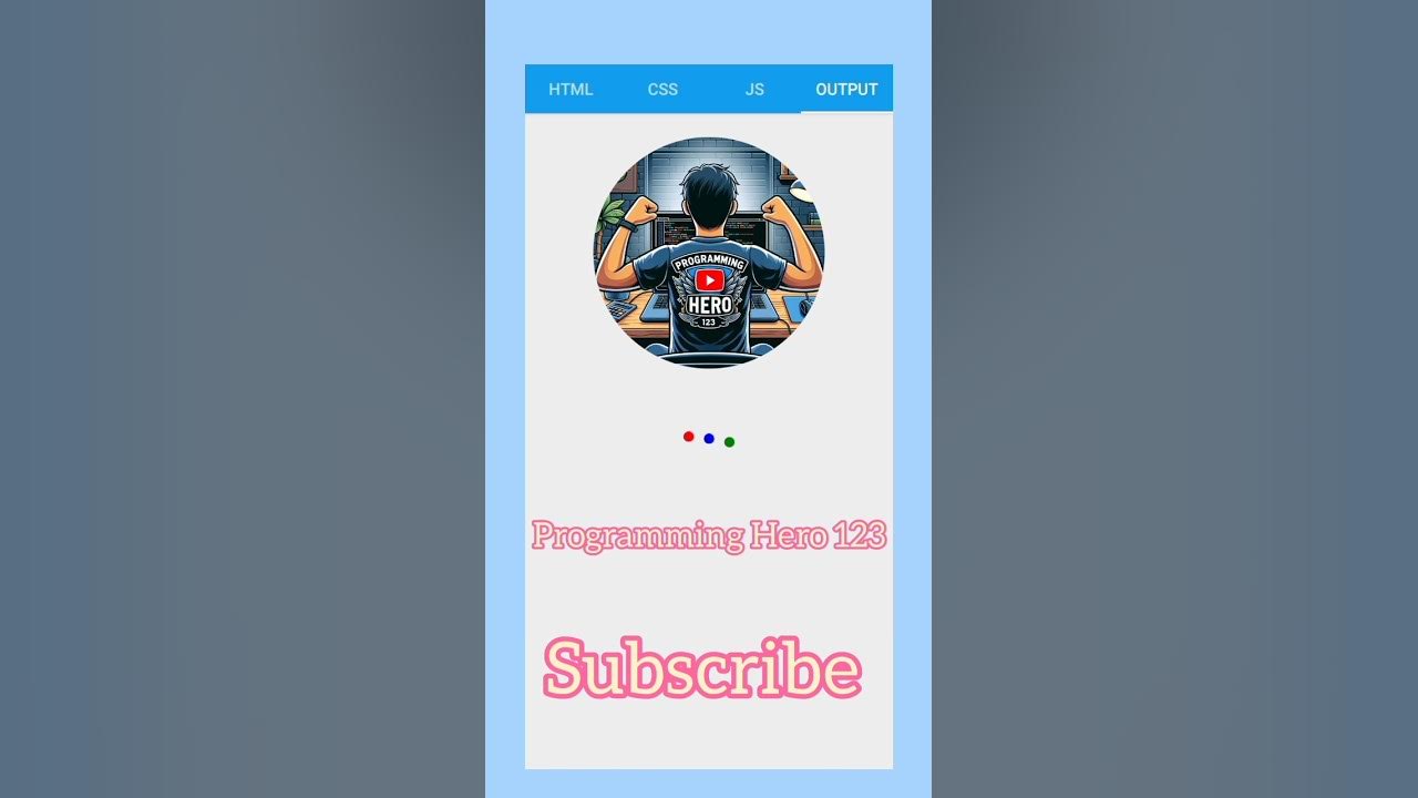 Creating a Pro stylish Loader using HTML and CSS - YouTube