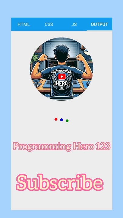 Creating a Pro stylish Loader using HTML and CSS - YouTube
