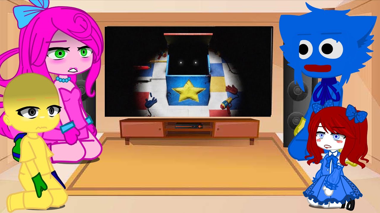 Poppy Playtime React To Project: Playtime- Official Cinematic Trailer ...