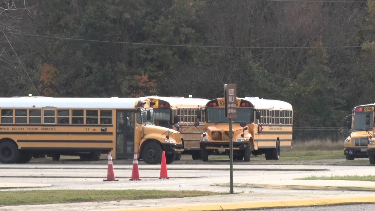 Overcrowded Chesterfield County School Buses - YouTube