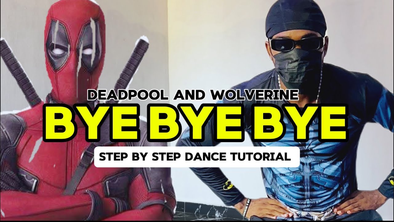NSYNC 'Bye Bye Bye' DANCE TUTORIAL STEP BY STEP (Deadpool and Wolverine) Beginners - YouTube