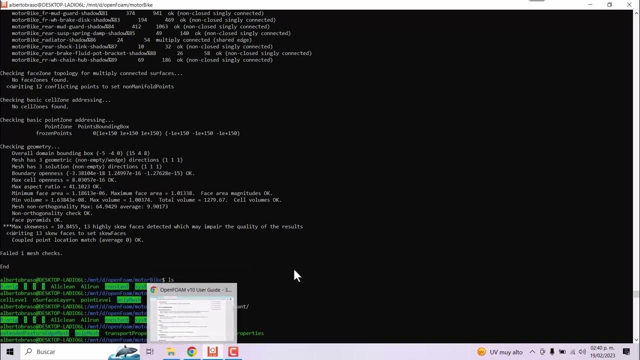 OpenFOAM TUTORIAL MOTORBIKE - YouTube