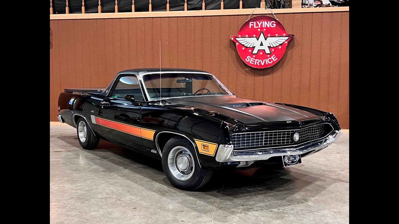 Mainly Muscle Cars Cold Start 70 Ranchero GT - YouTube