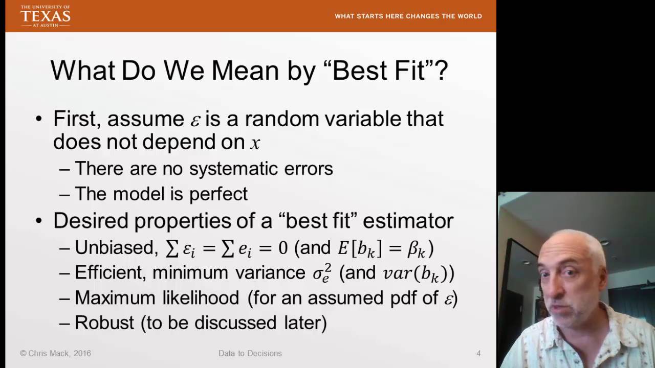 Lecture5 Data2decision Regression Part 1 Youtube