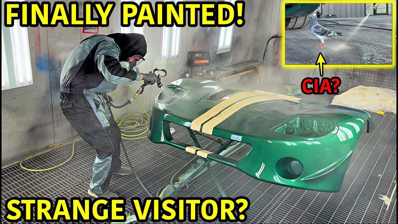 Our Factory 5 GTM Supercar Paint Job Has Started!!! Most Difficult One ...